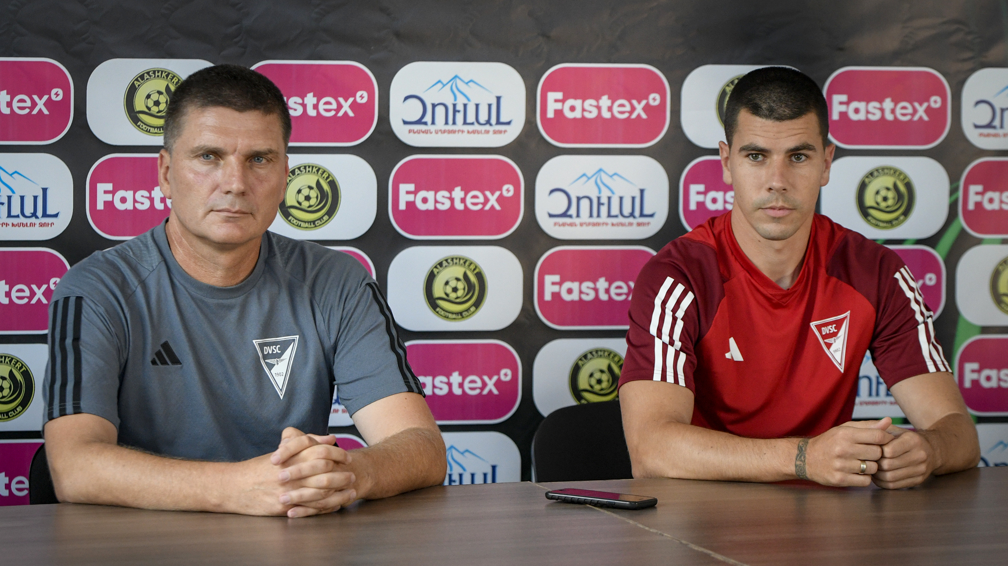 Videó! Sajtótájékoztató: Alashkert-DVSC - DVSC Futball Zrt.