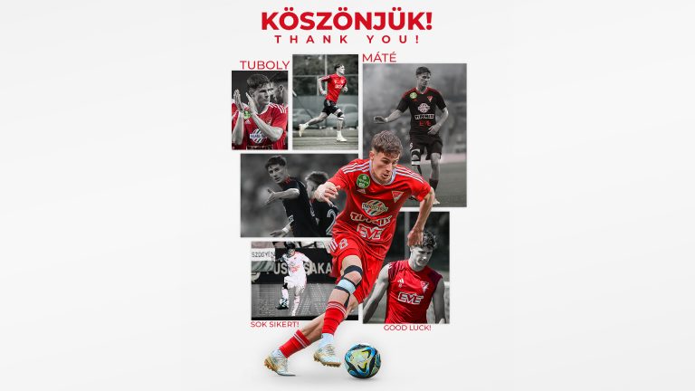 Tuboly Máté távozik a DVSC-től - DVSC Futball Zrt.