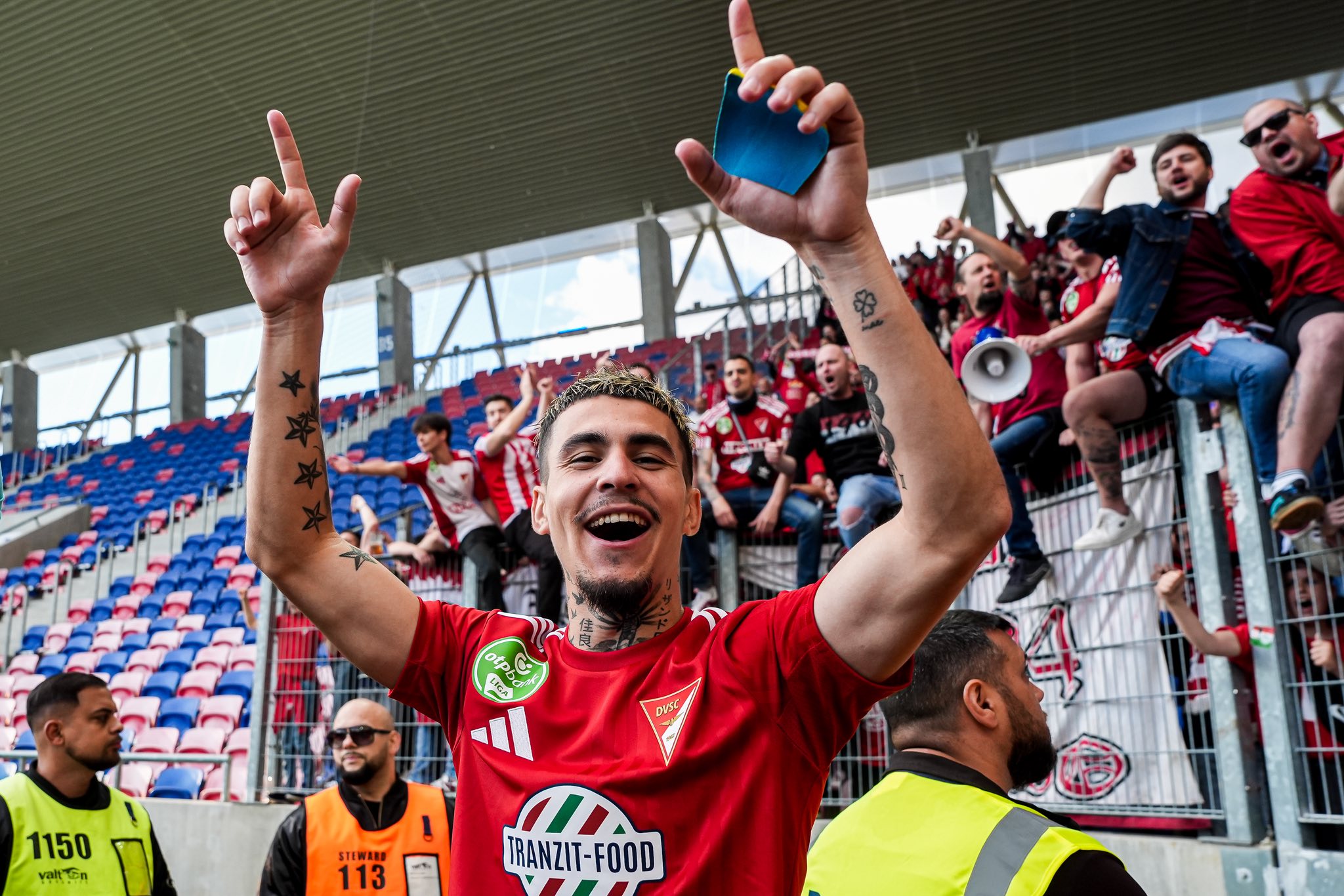 Brandon Domingues töltötte a legtöbb időt a pályán - DVSC Futball Zrt.